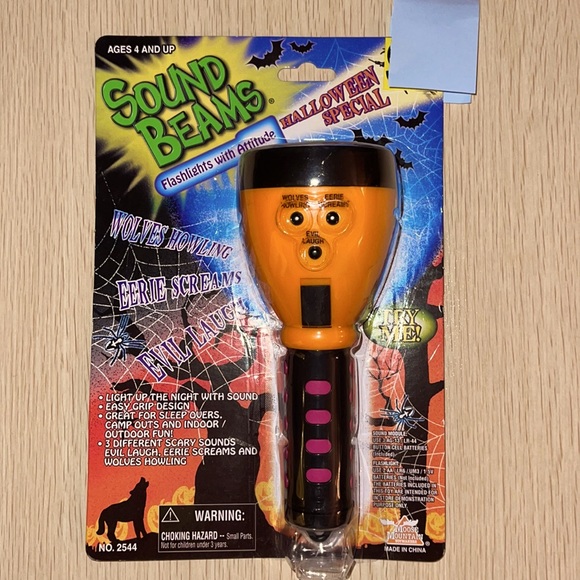 Sound Beams | Costumes | Halloween Sound Beams Flashlight 3 Sounds Nwt ...